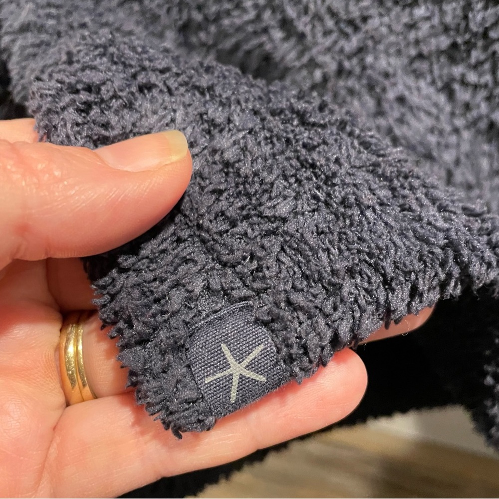 Barefoot Dreams Blue Baja Lounge Hoodie Size 1 - Gem